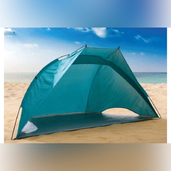 Other | Nwt 2 Person Beach Shade Tent 988 Long X 4528 W Sky Blue | Poshmark